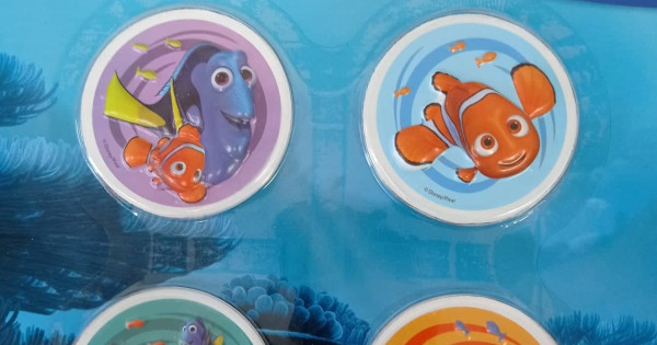 Szenilla nyomában (Finding Dory) hűtőmágnesek - 4 db