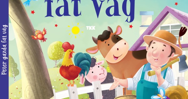 Péter gazda fát vág